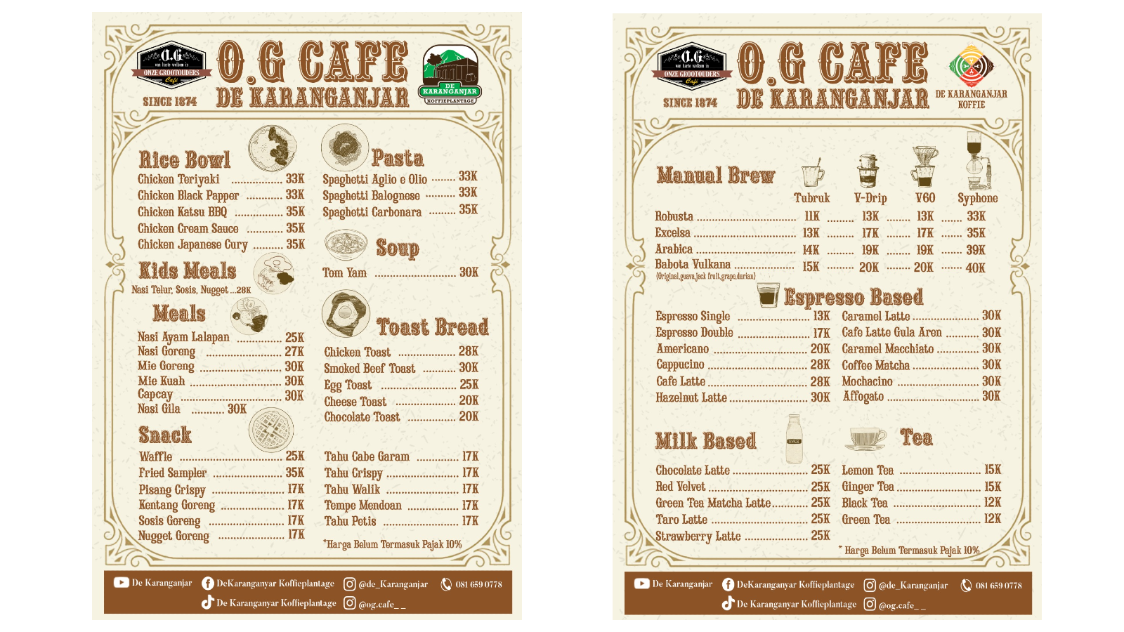 OG CAFE - De Karanganjar